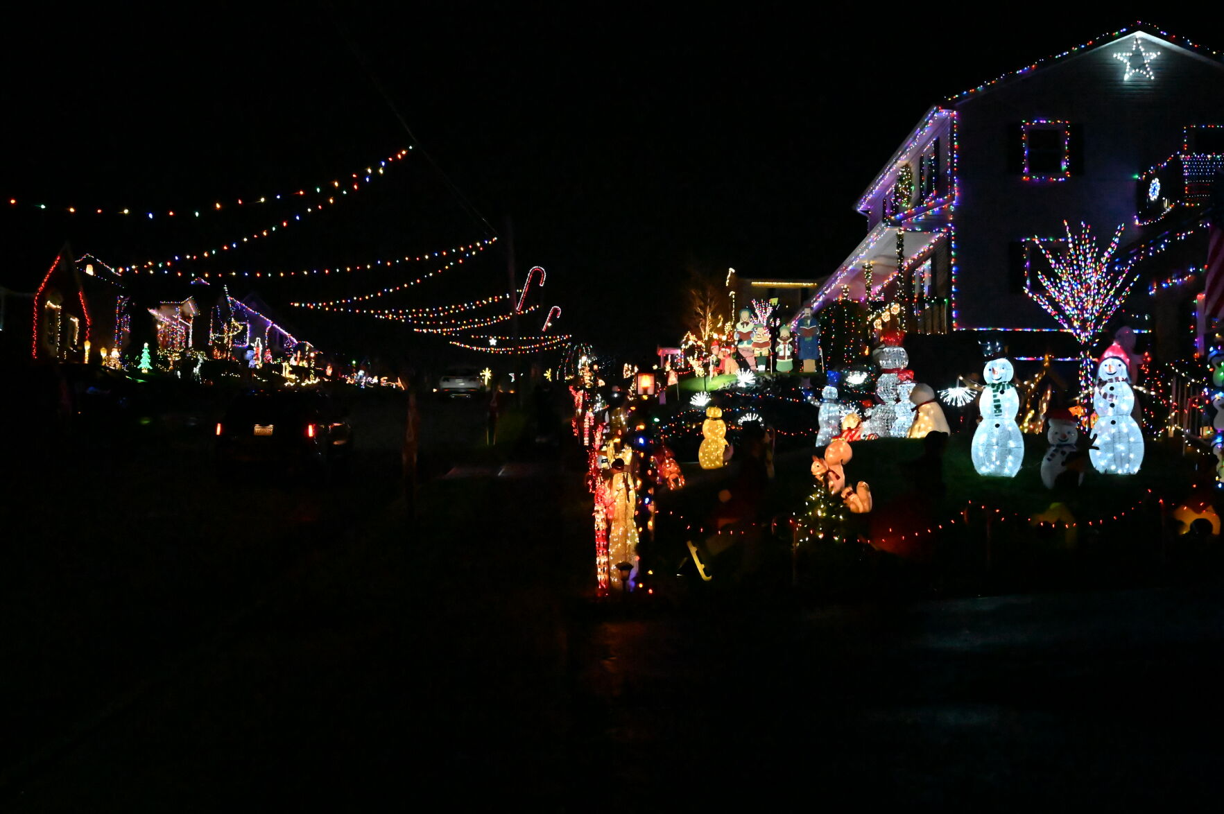 Holiday destination: Candy Cane Lane, Duboistown, PA | Community ...