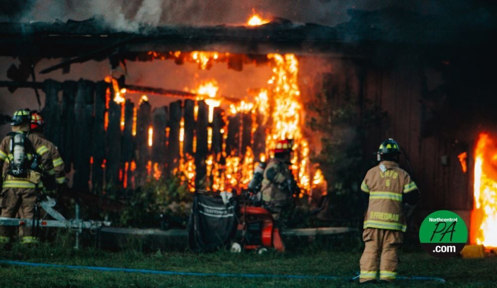 Third alarm fire destroys barn and boats | Community | northcentralpa.com