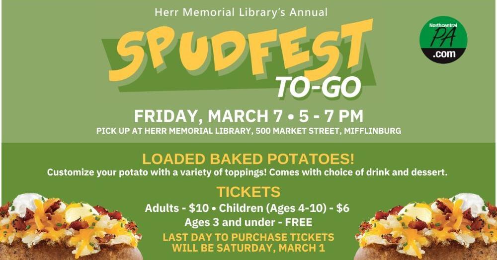 Herr Memorial Library serves up books, loaded potatoes during Spud Fest ...