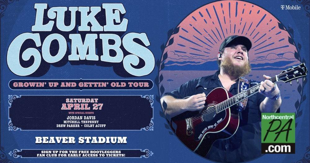 Country music singer Luke Combs to perform at Beaver Stadium | News ...
