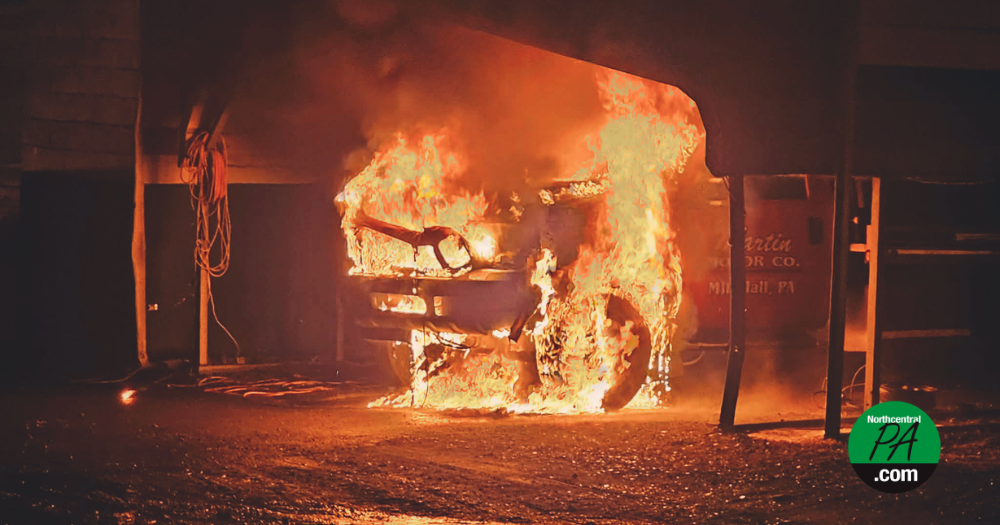 Crews fight car fire at Clinton County dealership | Business ...