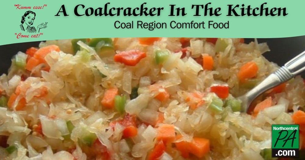 Sauerkraut Salad | A Coalcracker in the Kitchen | northcentralpa.com
