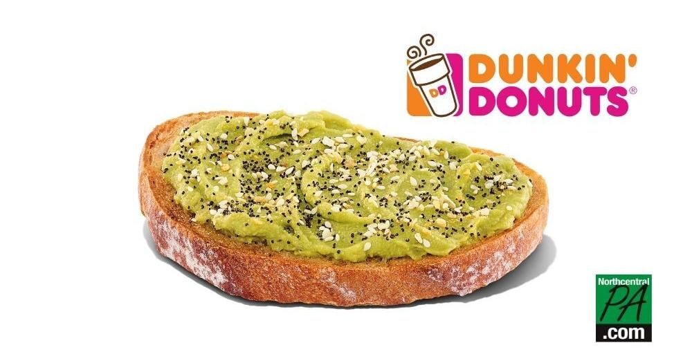 Dunkin' Donuts adds avocado toast, new items to menu for spring menu ...