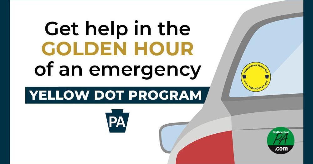 PennDOT reminds drivers of Yellow Dot program | Life | northcentralpa.com
