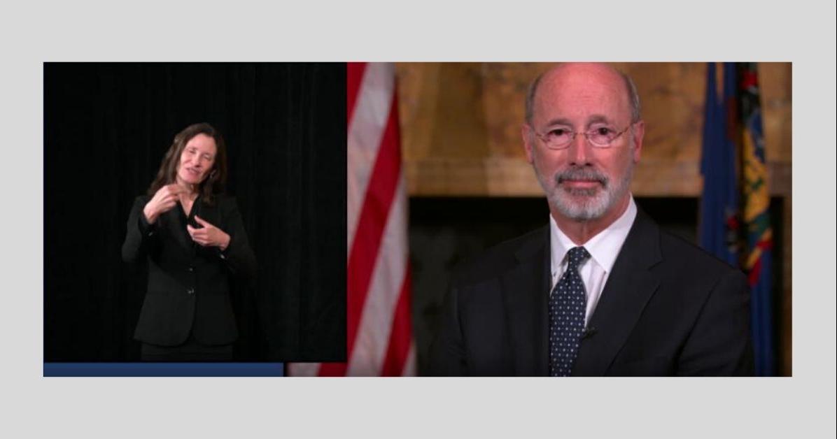Governor Wolf lays out plan for reopening but stresses it will be slow ...