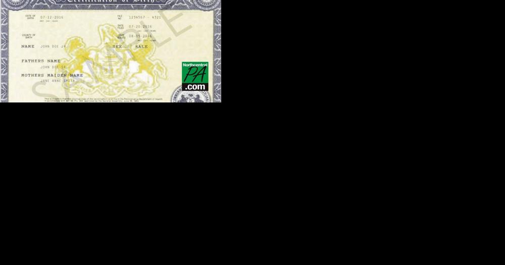 partial birth certificate