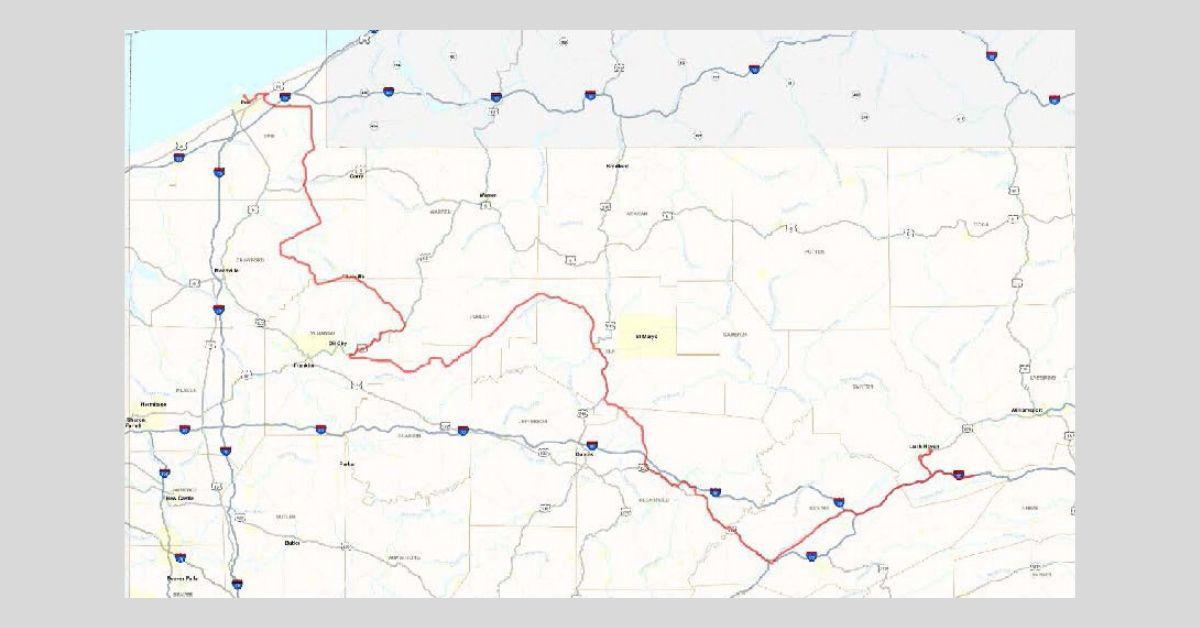 'Super load' moving at 15 mph across nine PA counties toward Lock Haven ...