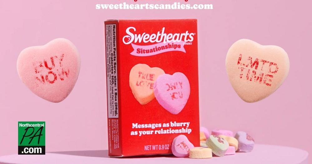 Sweethearts include heart candies perfect for a situationship | Life ...