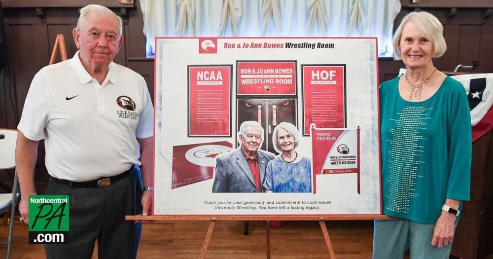 Ron ’66 and Jo Ann Bowes Wrestling Room dedication ceremony set for ...