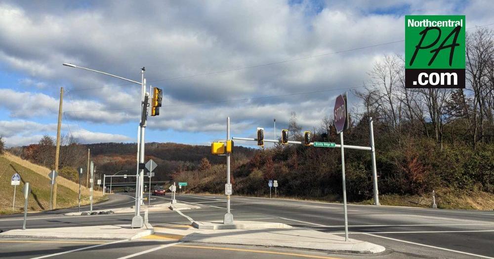 New traffic signal installed at Fairfield and Brushy Ridge Road | News ...