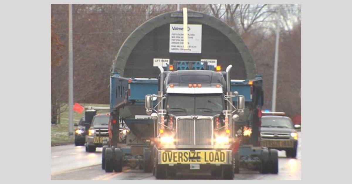'Super load' moving at 15 mph across nine PA counties toward Lock Haven ...