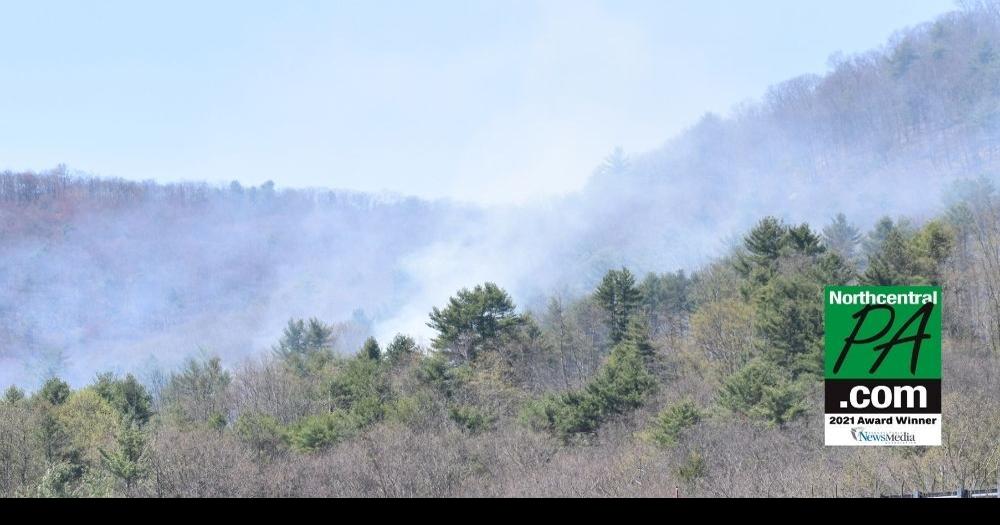 Large mountain fire burns near Cogan Station | News | northcentralpa.com