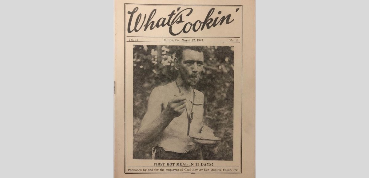 The iconic chef on the pasta cans has a lasting legacy in Milton, Pa ...