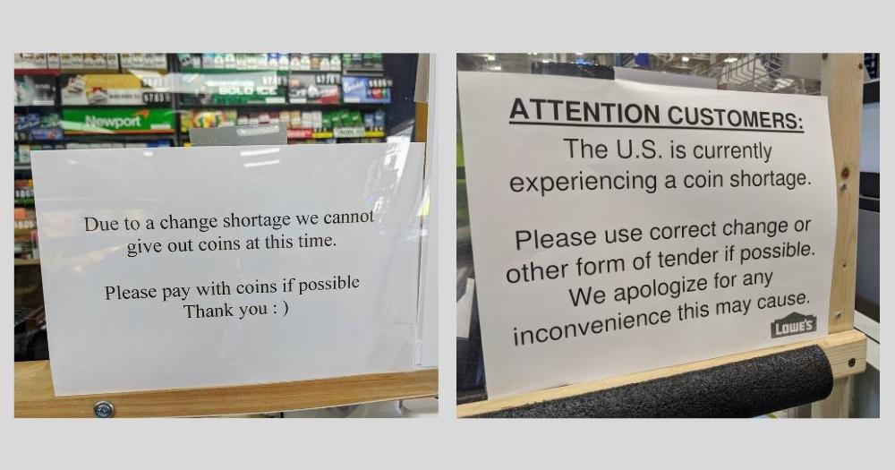 Businesses impacted by national coin shortage | Covid-19 ...