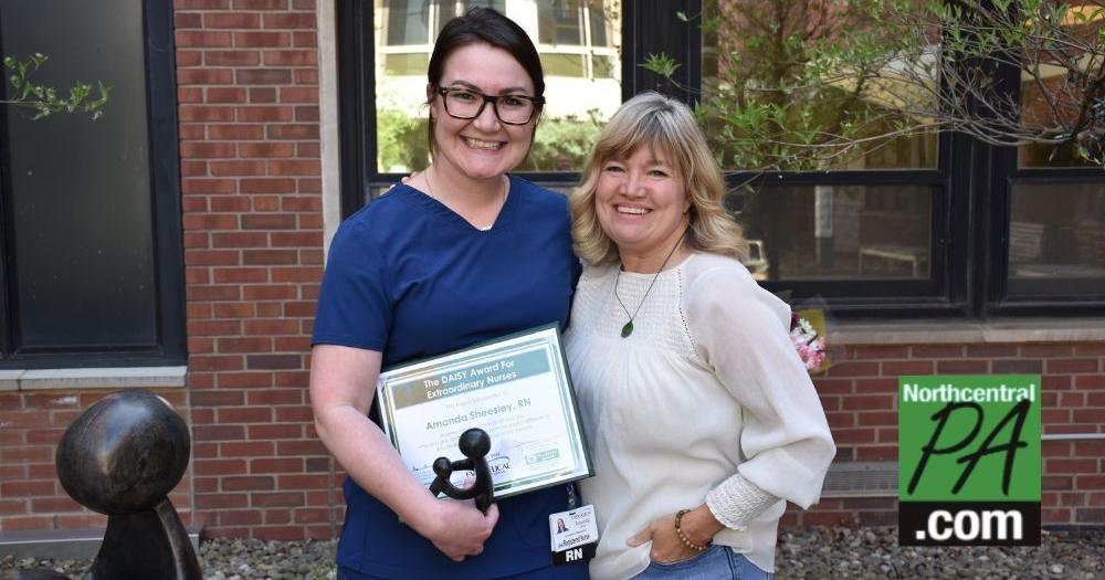 Evan honors nurse with DAISY award | Life | northcentralpa.com