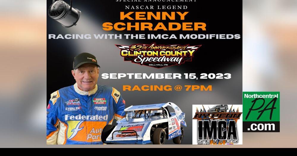 NASCAR legend Kenny Schrader to race IMCA Modified at Clinton County ...