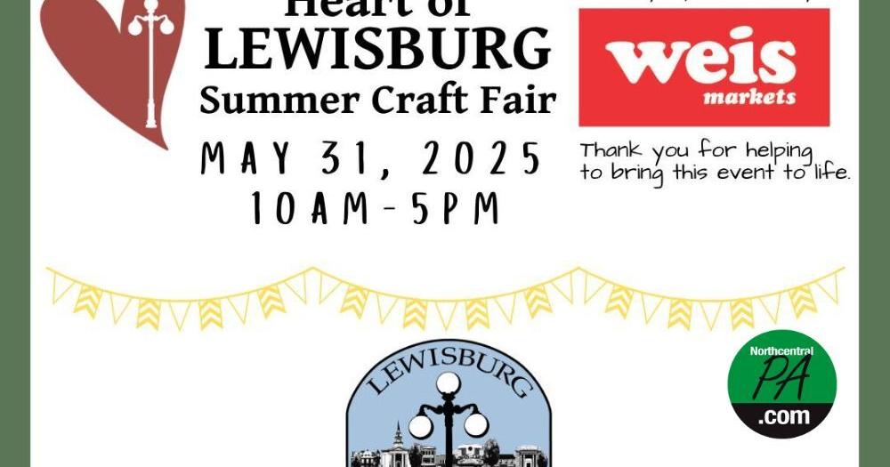 Summer Craft Fair brings colorful fun to downtown Lewisburg | Community ...