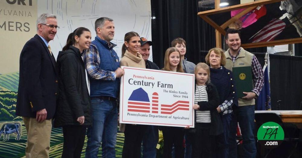 Lycoming County family recognized for their 'Century Farm' | Business ...