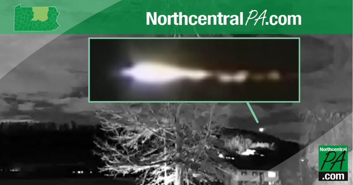 Fireball in the sky—or meteor?—captured on local security camera | Life ...