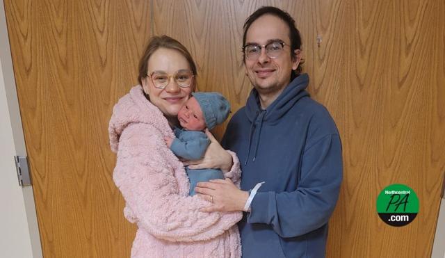 Meet Theodore, UPMC Williamsport's first 2025 baby | News ...