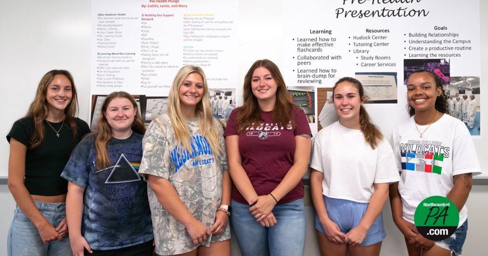 Incoming Penn College students complete first Pre-Health Plunge pilot ...