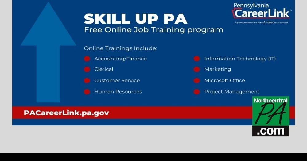 Department of Labor: SkillUp PA is providing over 5,000 free online job ...