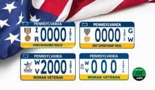 New military license plates available to honor Pa. veterans | Community ...