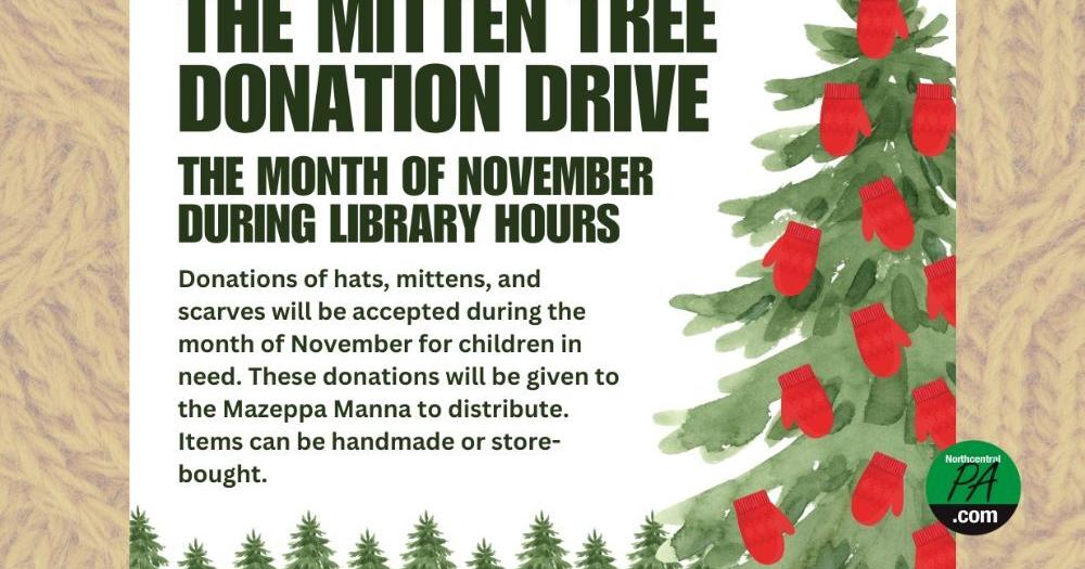 West End Library plans Mitten Tree winter apparel donation drive | Non ...