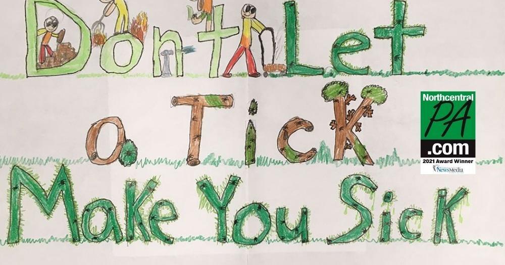 Tick awareness poster challenge encourages art and awareness ...