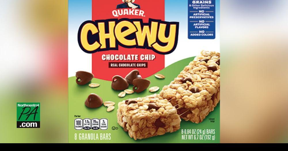 Quaker Oats expands recall due to potential salmonella contamination | News | northcentralpa.com