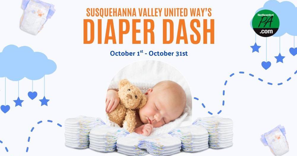 United Way 'Diaper Dash' donation drive begins throughout Susquehanna ...