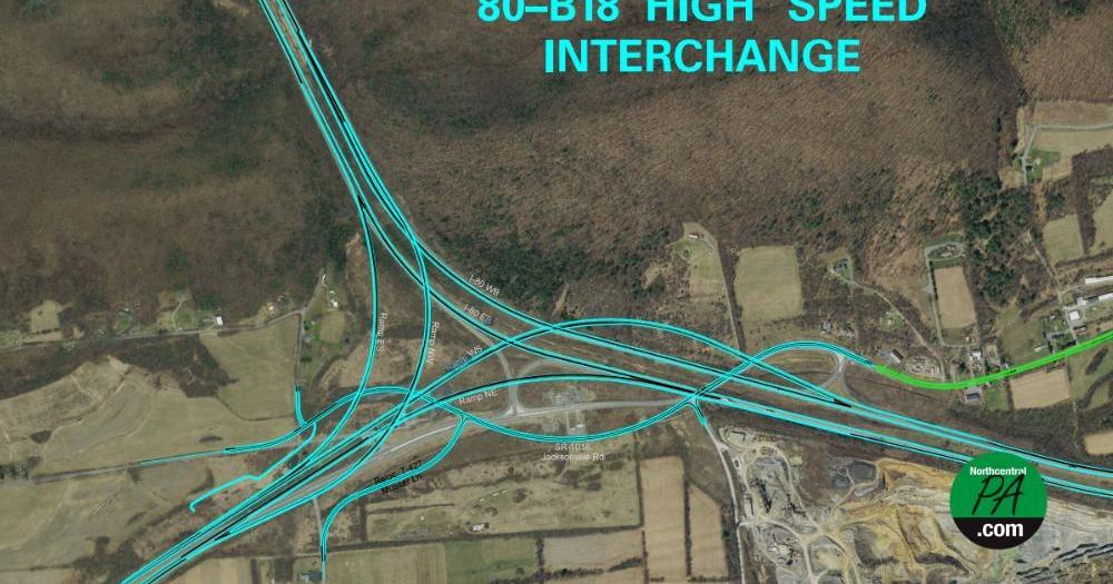 High-Speed Interchange work between I-80 and I-99 to resume during ...