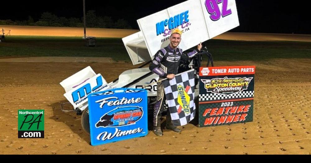 Johnny Smith is king of Sprints at Clinton County Speedway ...
