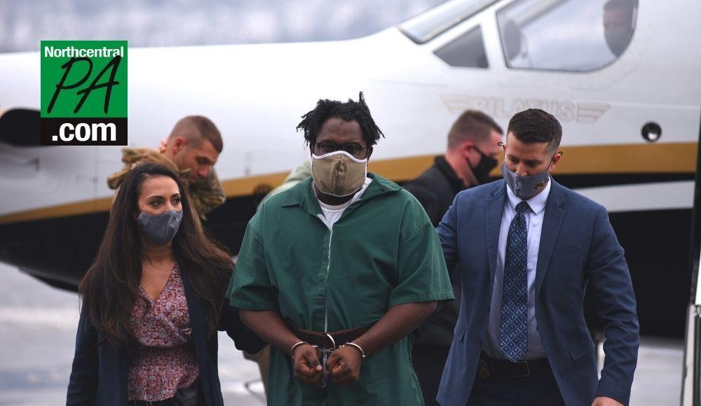 Homicide suspect Tracy Rollins arrives in Lycoming County for ...