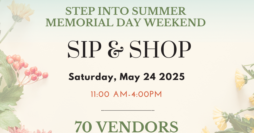 Step into Summer Sip and Shop | Northeast Kingdom of Vermont Calendar ...