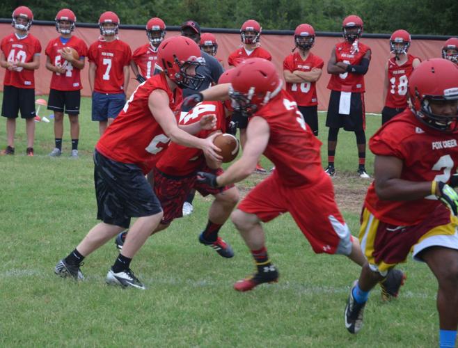Fox Creek Football First Day of Practice | 123 | northstarmonthly.com