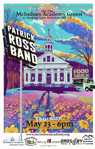 Patrick Ross Band | Upcoming Events in Vermont's Northeast Kingdom ...