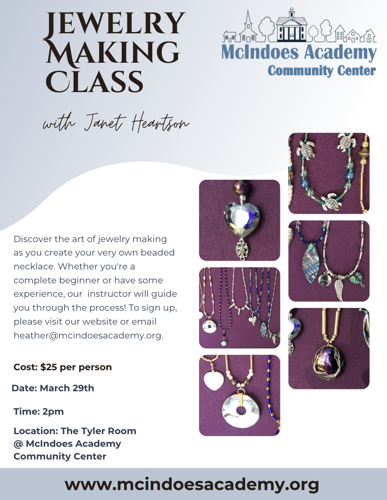Jewelry Making Class | Art | northstarmonthly.com