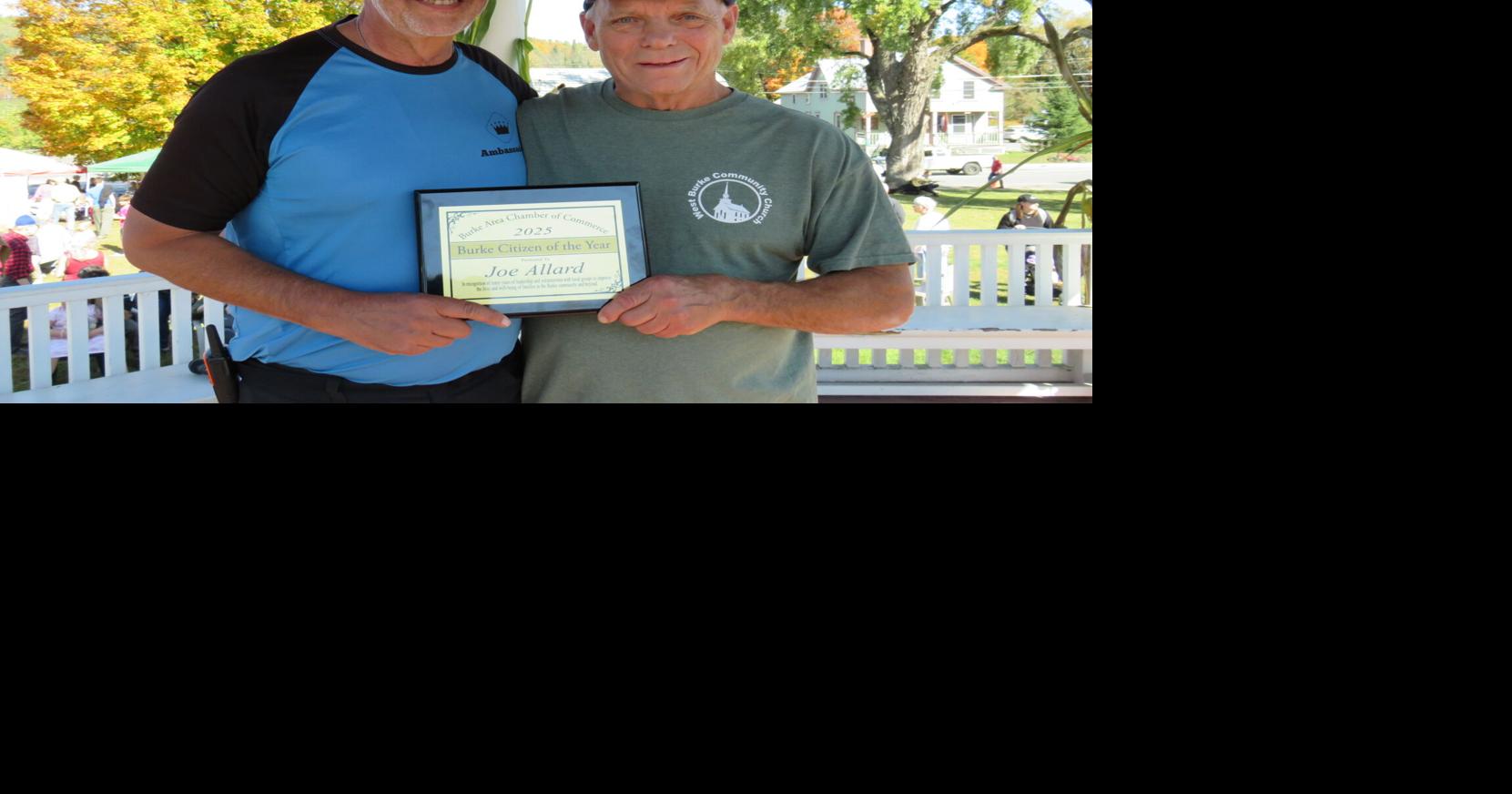 Joe Allard Honored as 2025 Burke Citizen of the Year | NEK News, Local ...