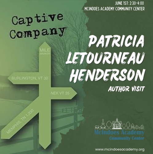 Author Visit: Patricia Letourneau Henderson | Upcoming Events in ...