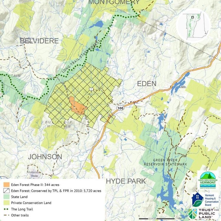 Vermont conservation project protects 344 acres Eden Forest | News ...