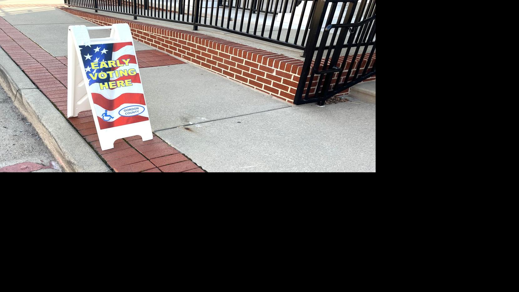 Gordon County Sample Ballot and Voter Guide: Early voting begins Oct ...