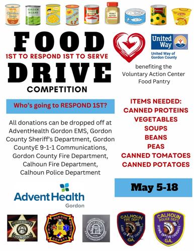 Local First Responders Compete for VAC Food Drive | Gordon Life ...