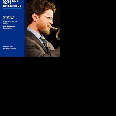 Buzz: Free jazz concert tonight at Berry features Matthew White. Free ...