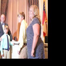Rome city commissioners recognize Sammy Rich's first full meeting as ...