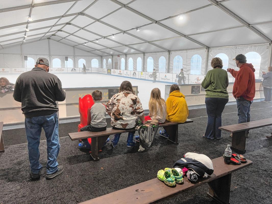 Ice skating rink now open at Ridge Ferry Park | Local ...