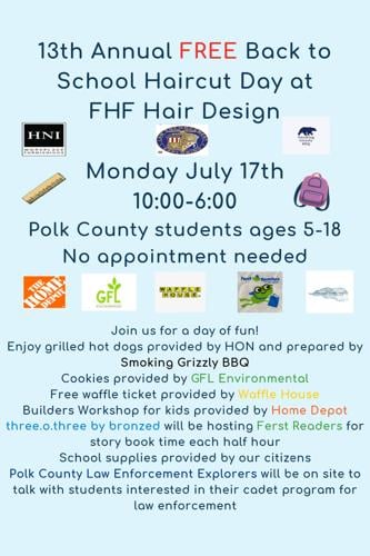 FHF Hair Design hosting 13th annual Free Haircut Day for school kids ...