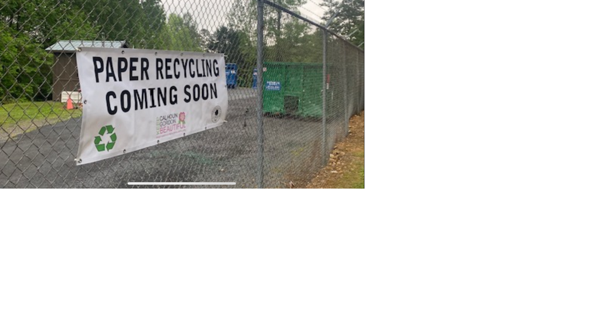 Paper Recycling Begins at Gordon County Compactor Sites in May | Gordon ...