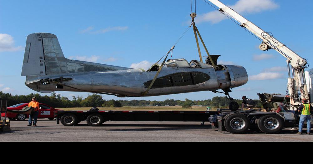 BTD-1 Destroyer aircraft arrives in Rome | Local News ...