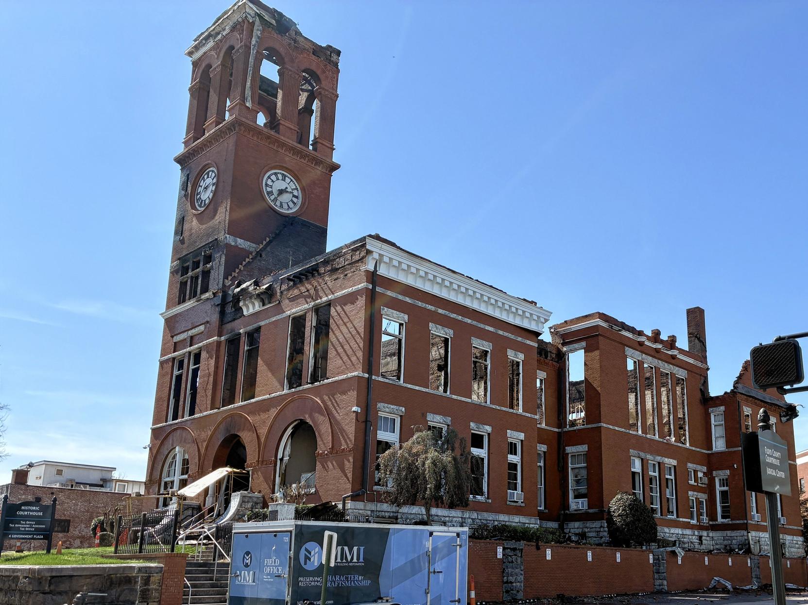 How long will roads surrounding historic courthouse in downtown Rome ...